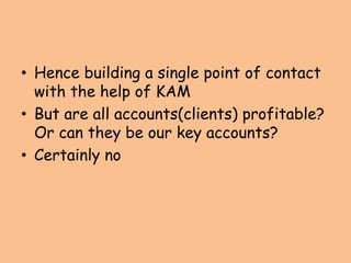 Key Account Management | PPTX