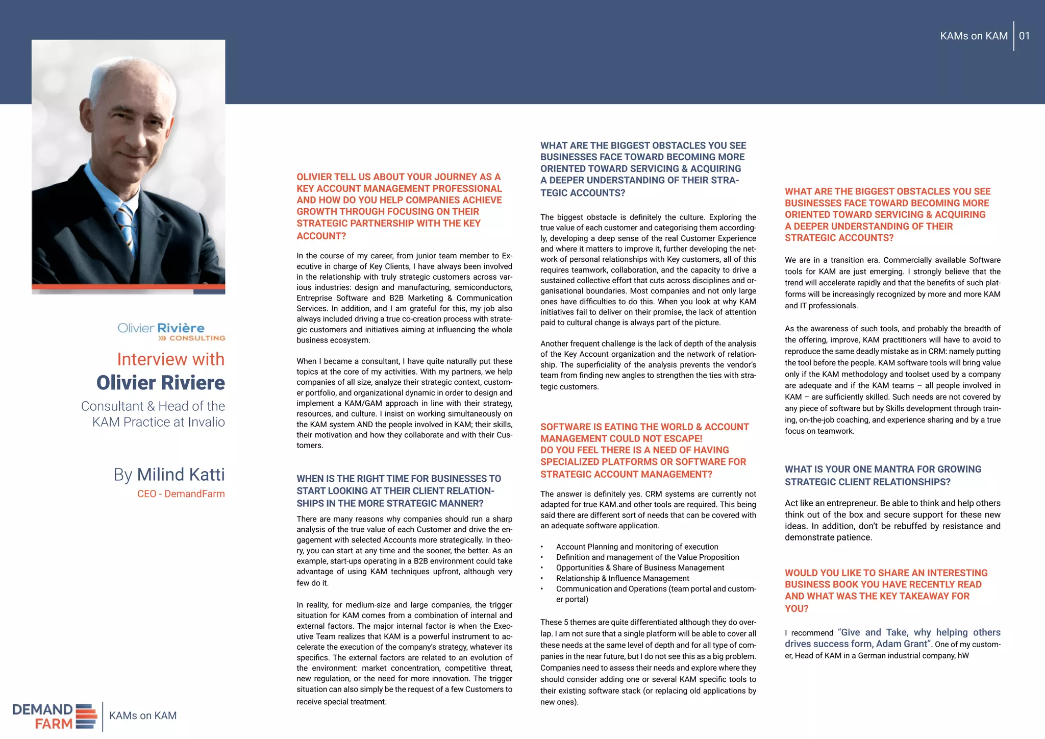 Kam leaders-Interviews | PDF
