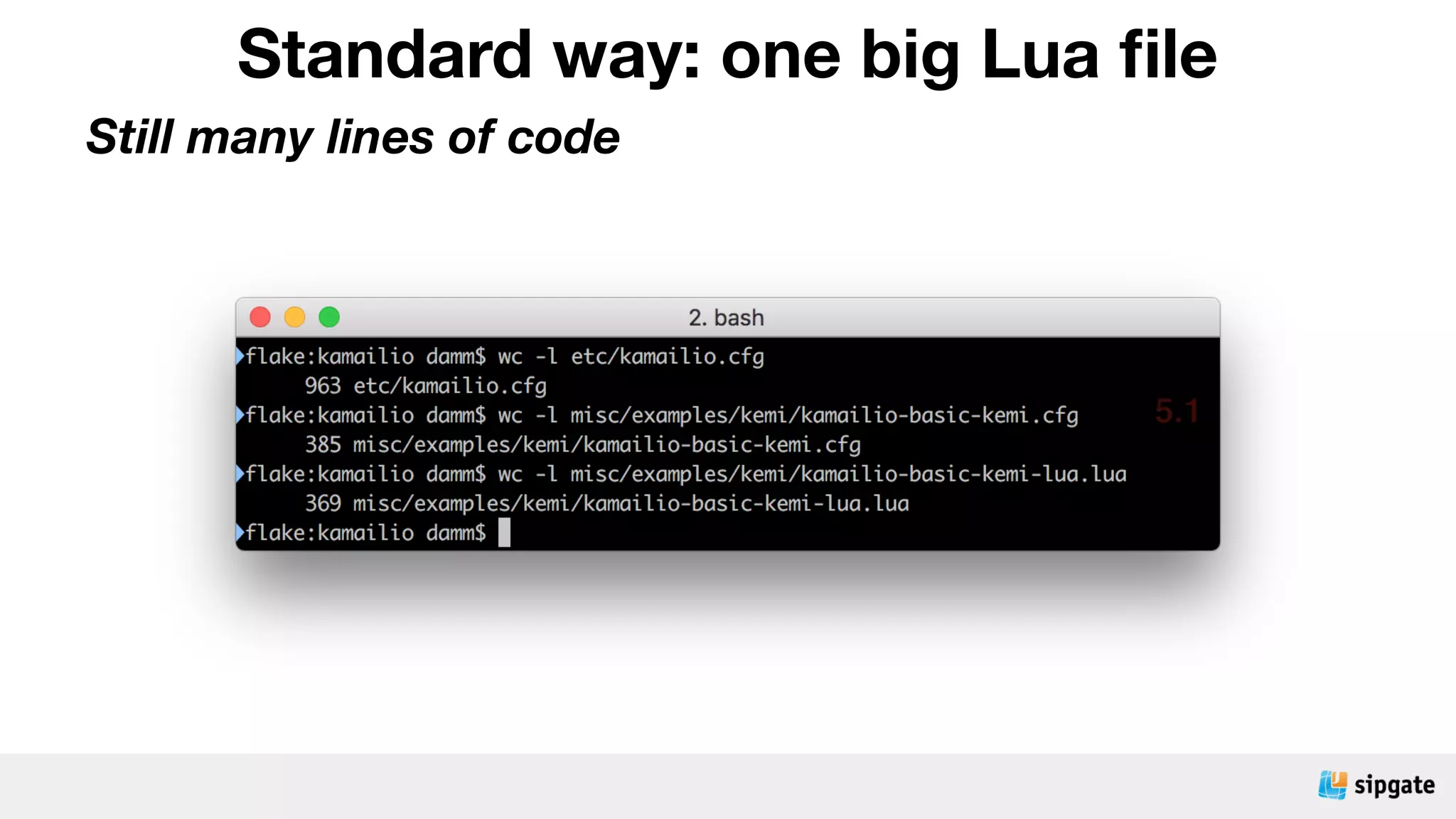Kamailioworld 2018 Modular And Test Driven Sip Routing With Lua Ppt