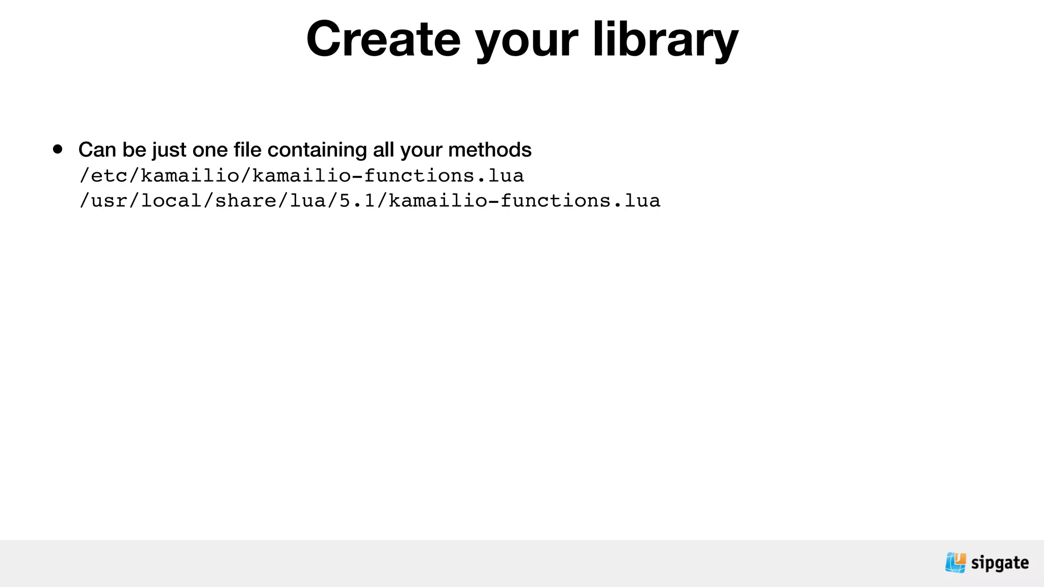 Kamailioworld 2018 Modular And Test Driven Sip Routing With Lua Ppt