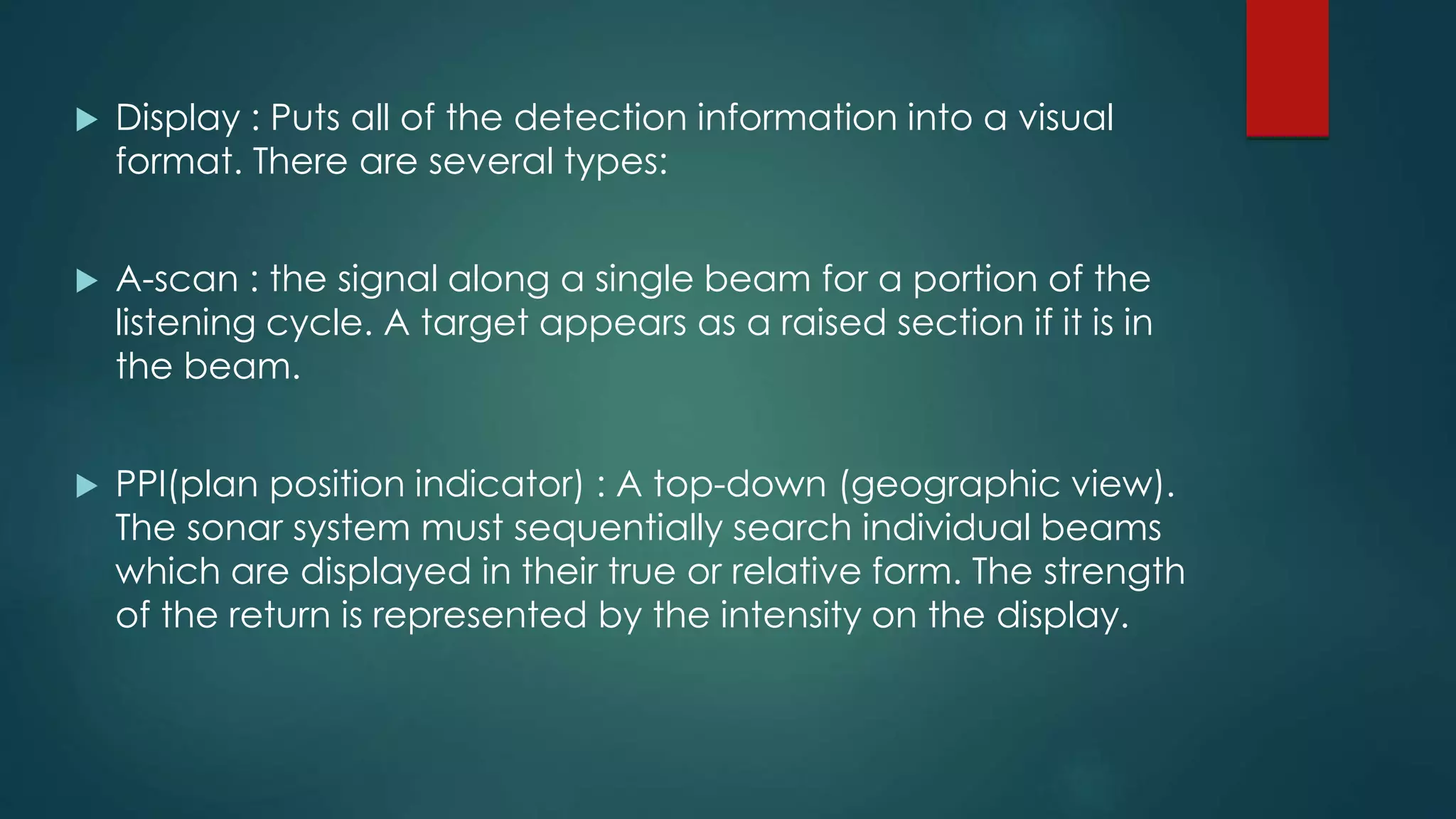 SONAR | PPTX
