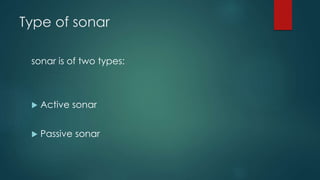 SONAR | PPTX