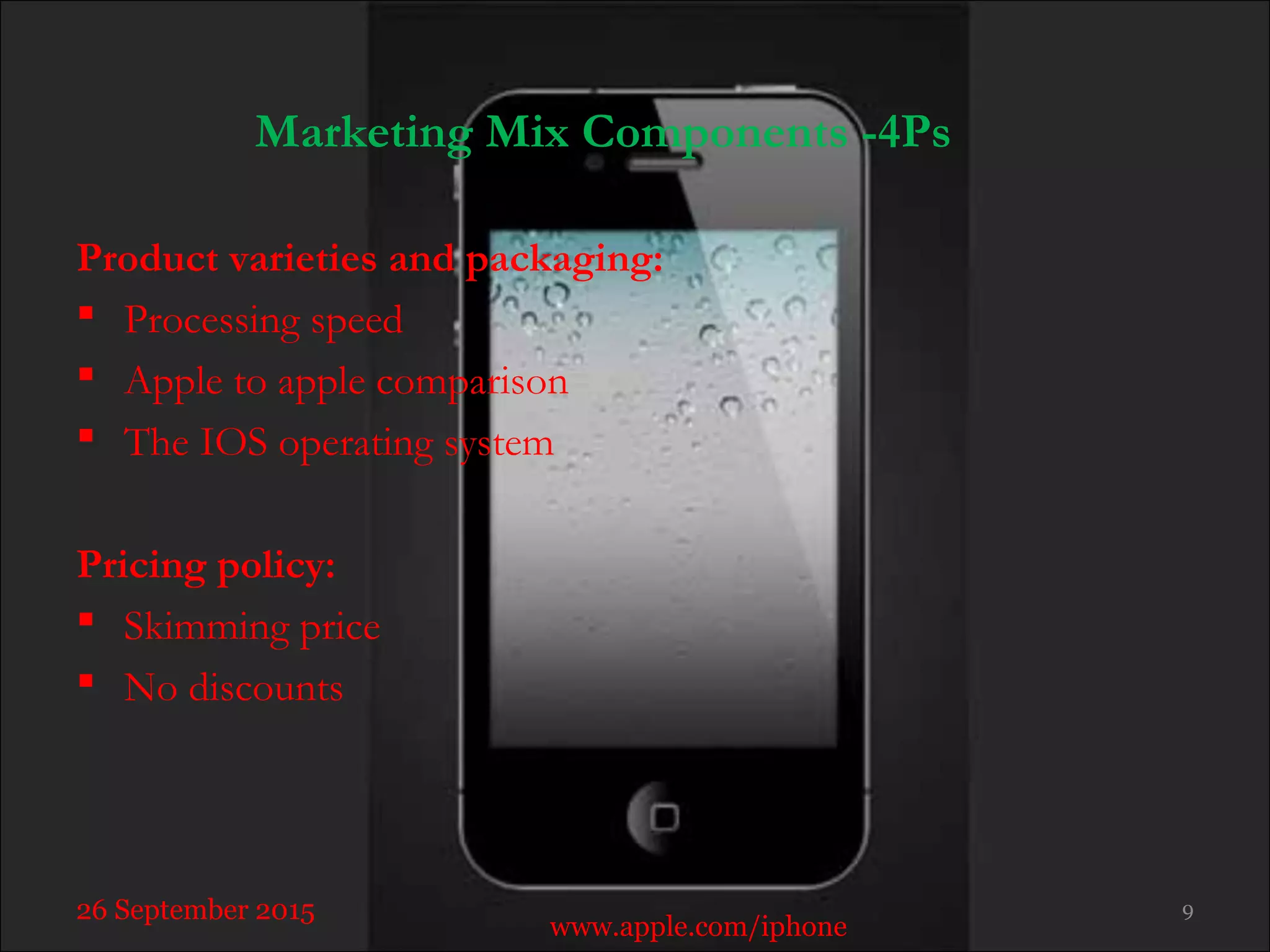 Marketing Analysis of Apple Iphone | PPT