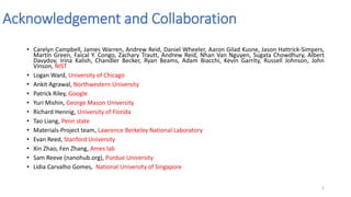 2D/3D Materials screening and genetic algorithm with ML model | PPT