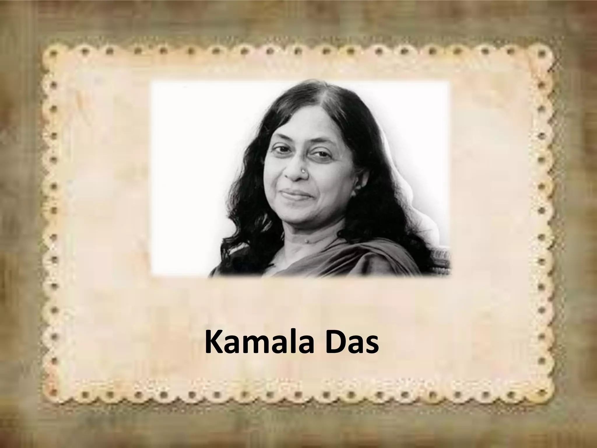 Kamala das | PPTX