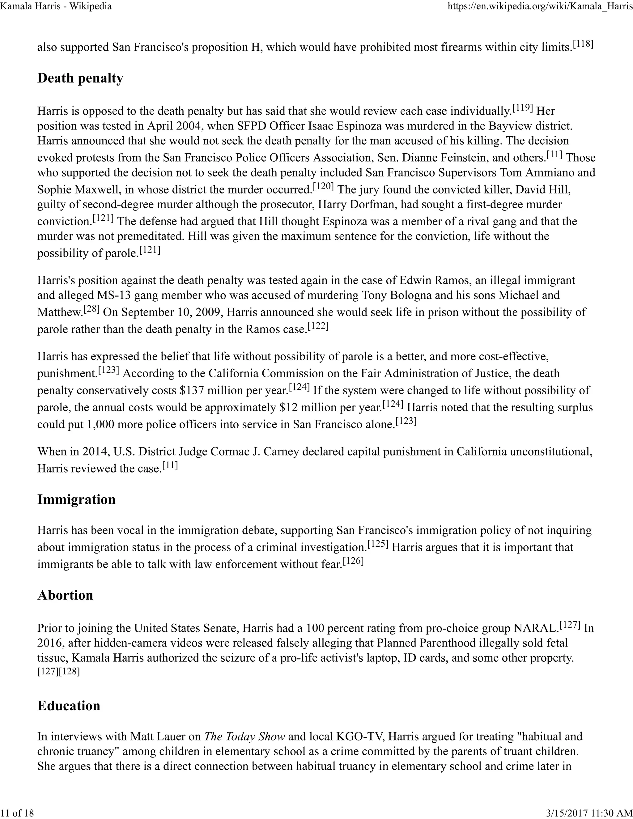 Kamala harris wikipedia (highlighted) | PDF