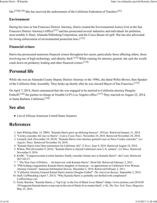 Kamala harris wikipedia (highlighted) | PDF