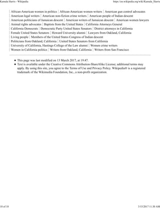 Kamala harris wikipedia (highlighted) | PDF