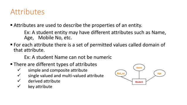 Entity Relationship Model in Database System | PPT