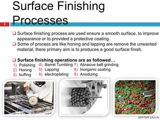 Manufacturing process | PPTX