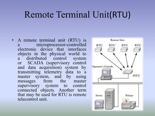 AUTOMATION ,SCADA AND POWER SYSTEM AUTOMATION | PPTX