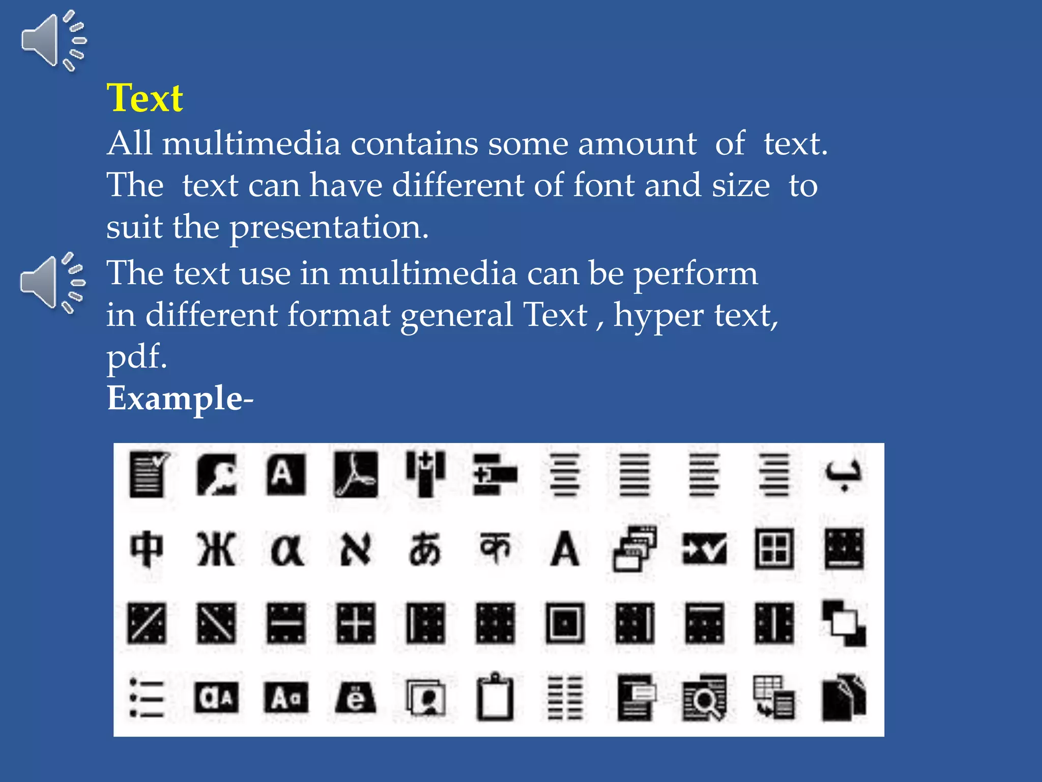 Multimedia presentation | PPTX