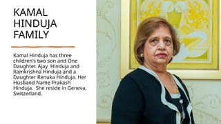 Kamal Hinduja: Inspiring Change Through Philanthropy | PPT