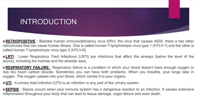 Case Study on Reteropositive with RF,LRTI,UTI and Sepsis .pptx