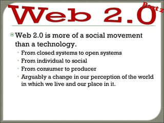 Kamall 2007 Presentation - Using Web 2.0 Technologies to Deliver Individualized Instructional ...