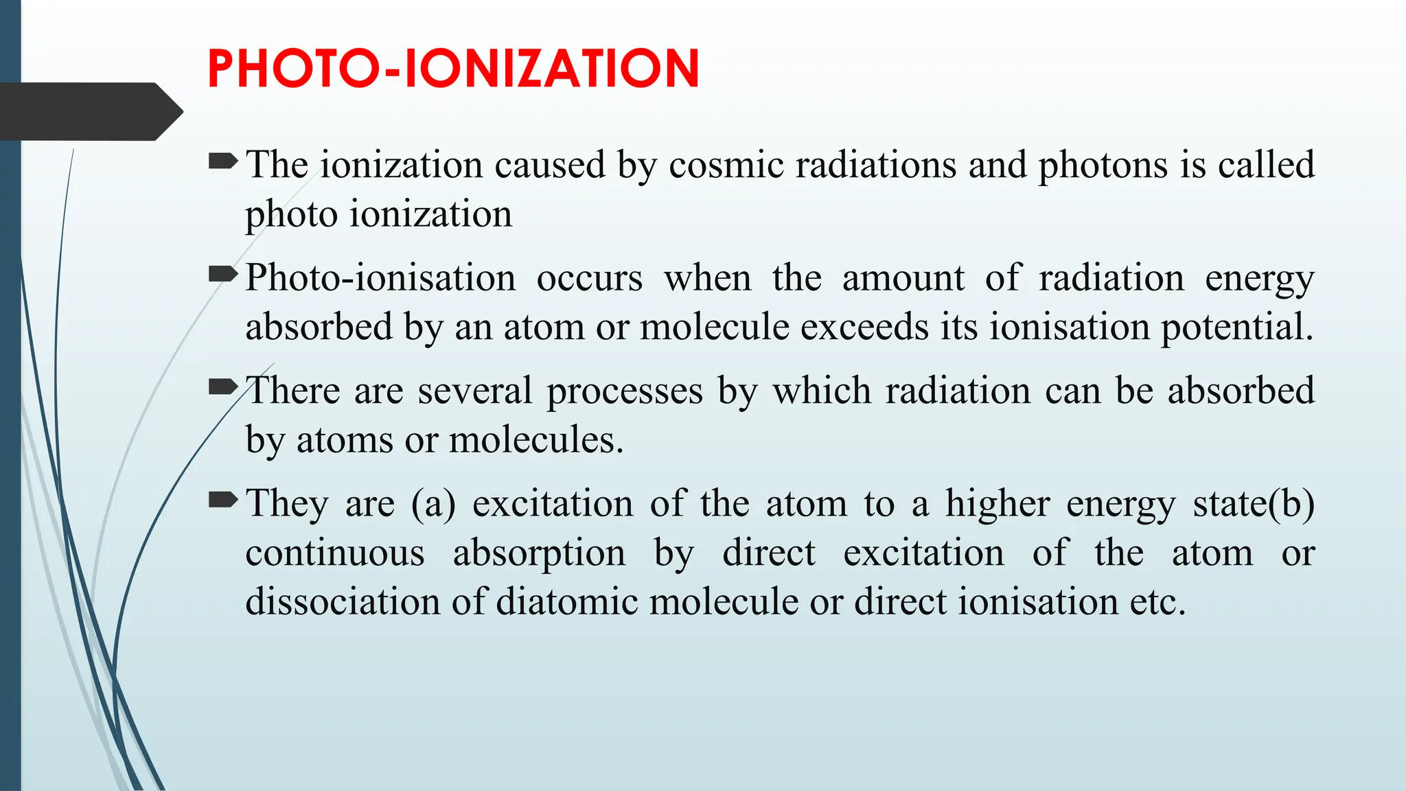 A NEW PPT ON THE ionization process.pptx | Chemistry | Science