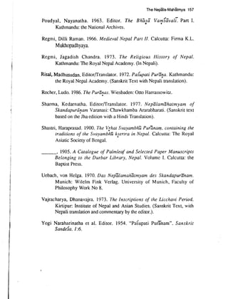 Kamal prakash malla critique of nepal mahatmya 1992 text searcheable | PDF