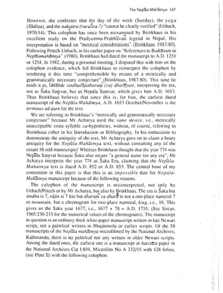 Kamal prakash malla critique of nepal mahatmya 1992 text searcheable | PDF