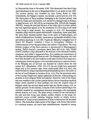 Kamal prakash malla critique of nepal mahatmya 1992 text searcheable | PDF