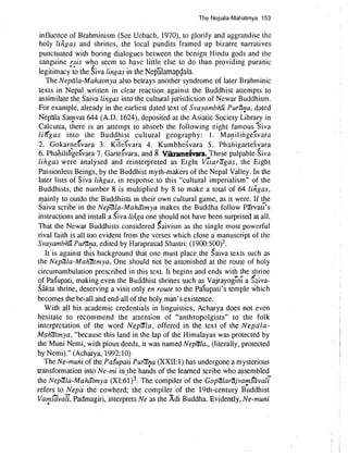 Kamal prakash malla critique of nepal mahatmya 1992 text searcheable | PDF