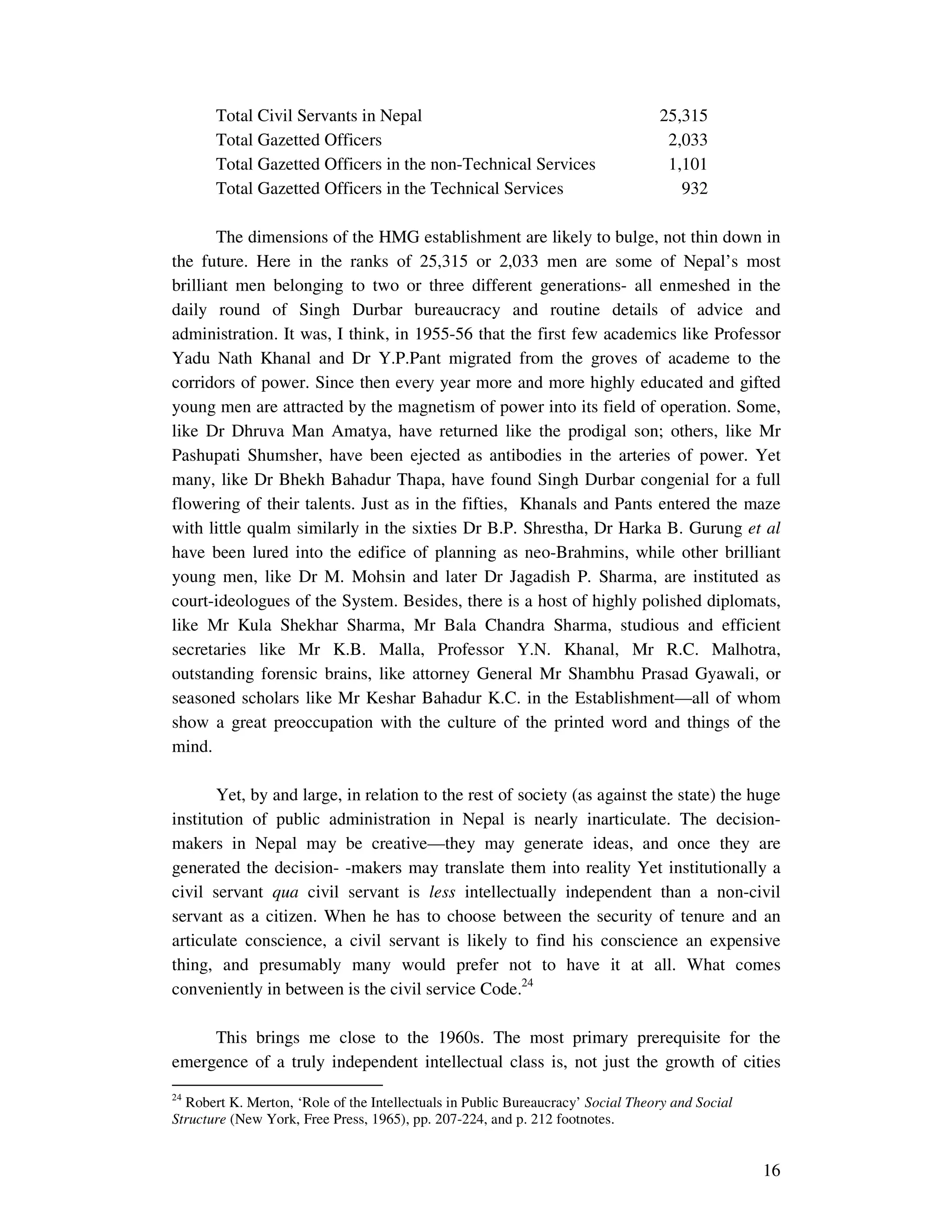 Kamal prakash malla the intellectual in nepalese. 1970 | PDF