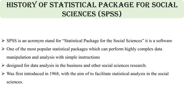 Introduction to the Research Method and SPSS | PPT