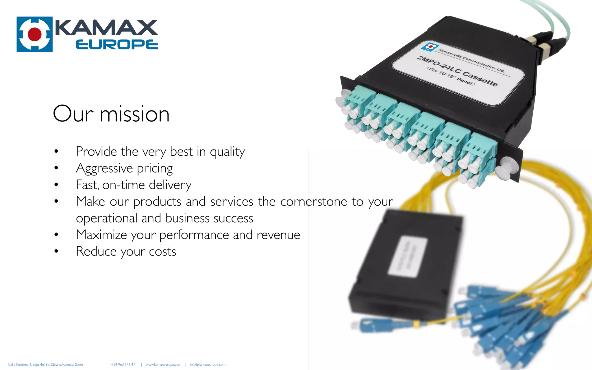 Kamax Europe Company Presentation | PDF