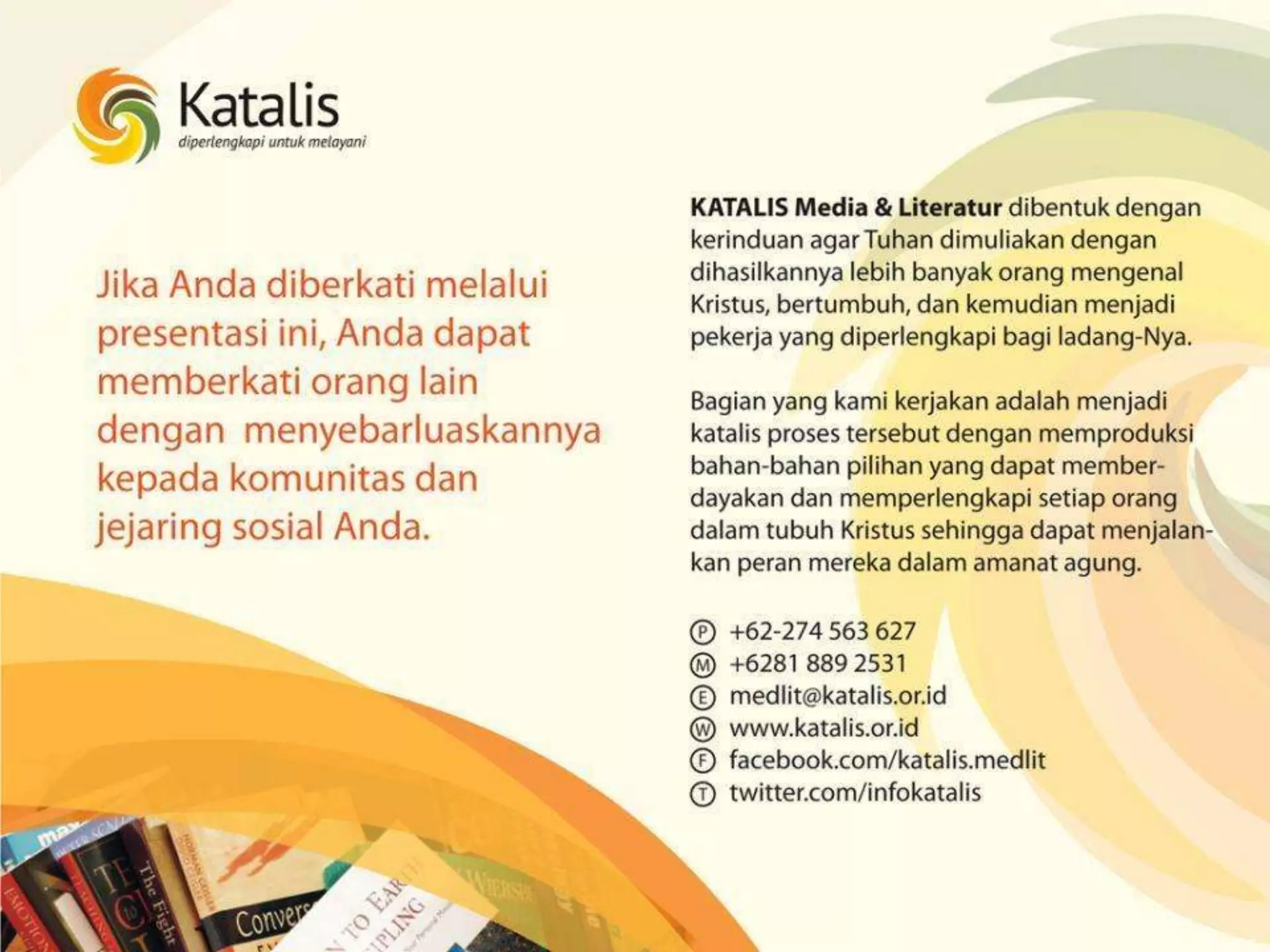 KAMBIUM "Berakar dalam Kristus" (Pemuridan sederhana untuk semua orang-preview) | PPTX