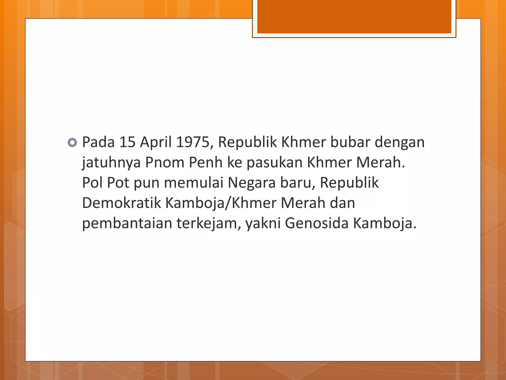 Perang Dingin - Kamboja | PPTX