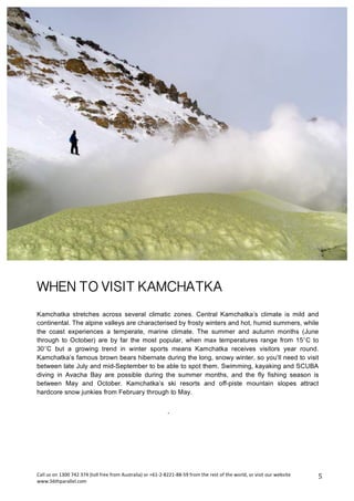 Kamchatka Travel Guide | PDF