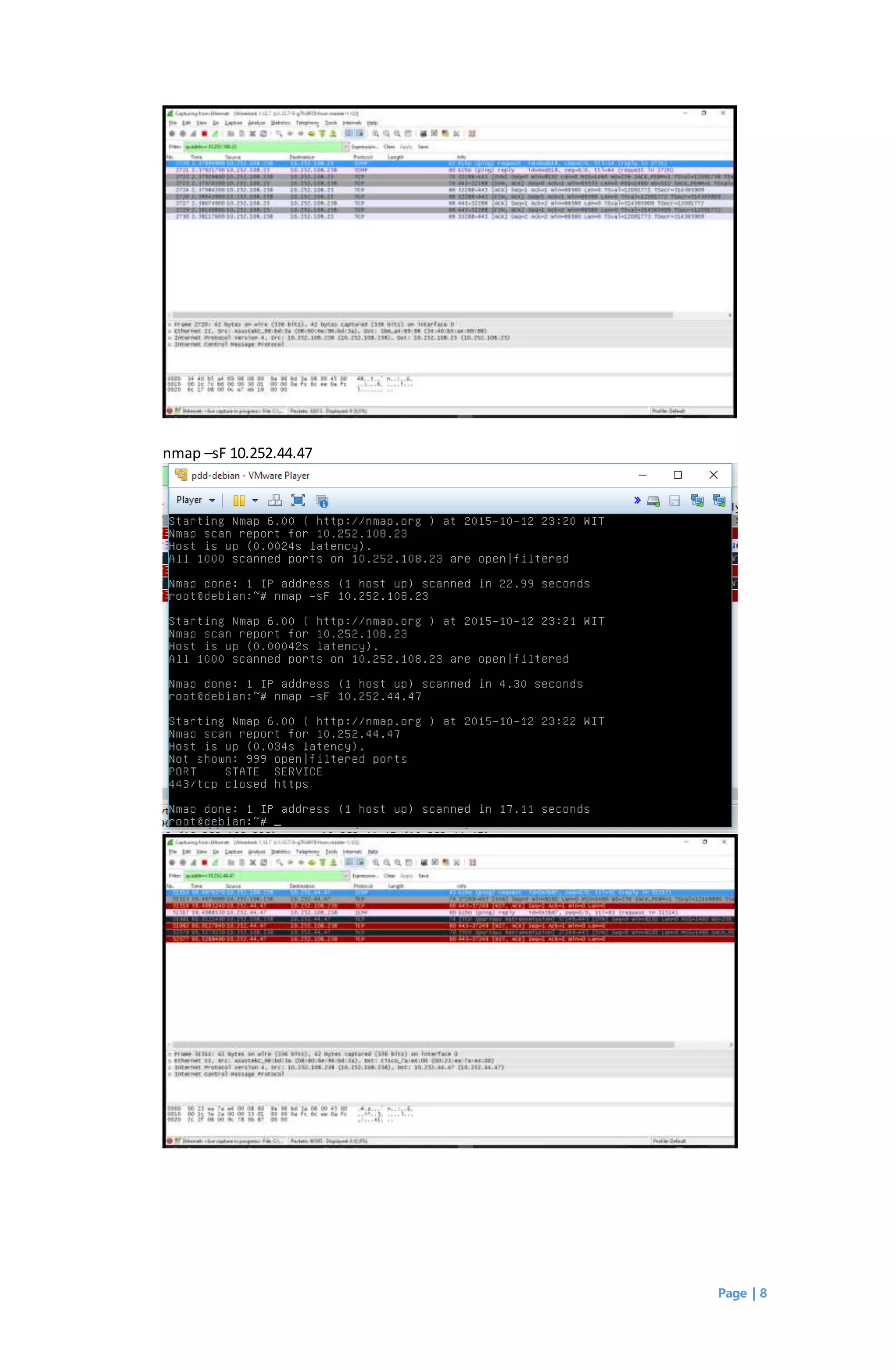 Network Scanning & Network Probing | DOCX