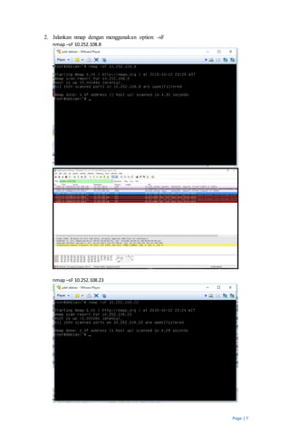 Network Scanning & Network Probing | PDF