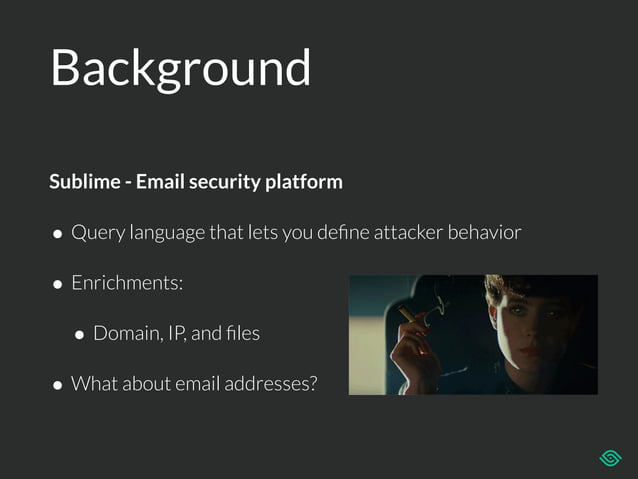 Voight-Kampff for Email Addresses: Quantifying Email Address Reputation ...
