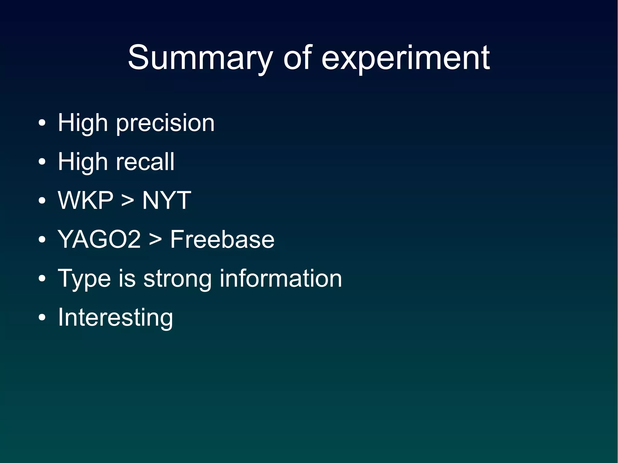 PATTY: A Taxonomy of Relational Patterns with Semantic Types | PPT
