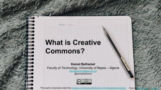 What is Creative Commons? | PPT