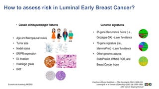 Breast cancer oncotype-dx.. by dr.Kamel Farag, MD | PPTX