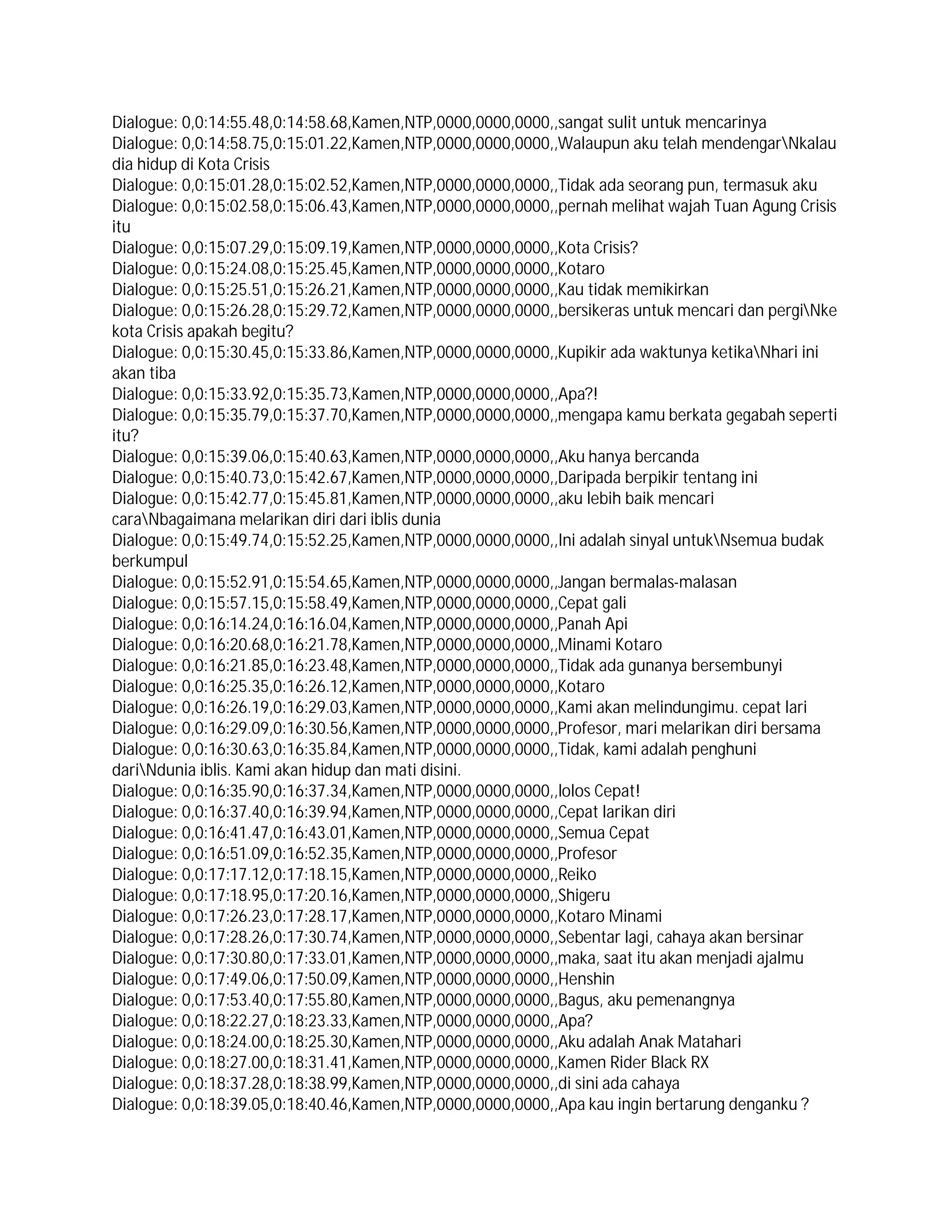 Kamen rider black rx 03 sub indonesia ( www.ristizona.com ) | PDF