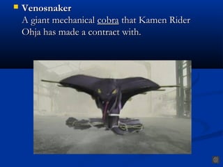 Kamen rider ryuki contract beast | PPT | Television | Entertainment