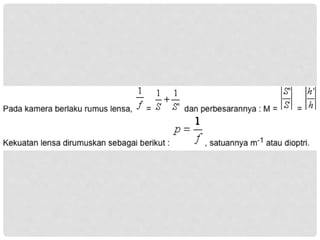 KAMERA (FIsika kelas 10) | PPTX