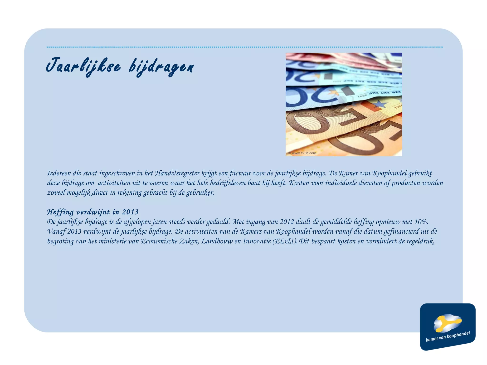 Kamer van koophandel | PPT