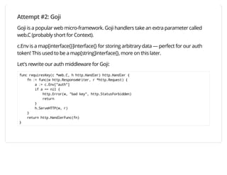 神に近づくx/net/context (Finding God with x/net/context) | PPT