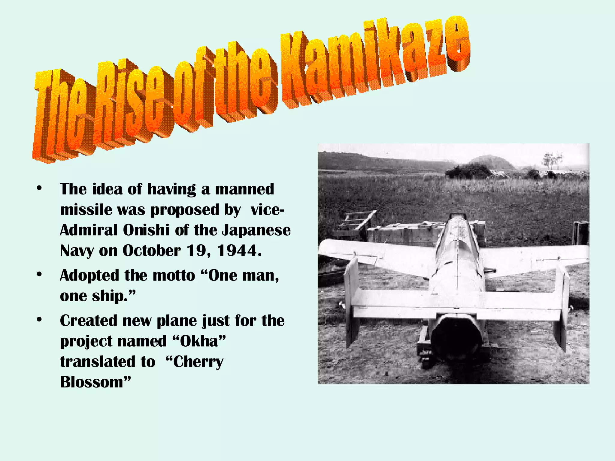 Kamikaze Proj | PPT
