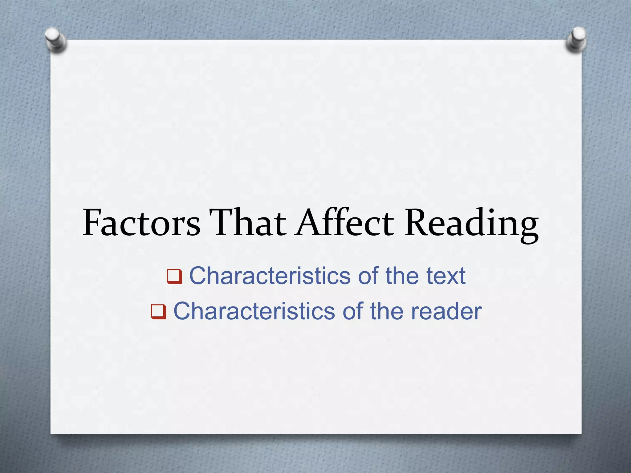 English Reading Skills Introduction | PPTX