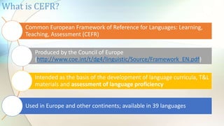 Kamil trzebiatowski eal assessment framework - for website | PPTX