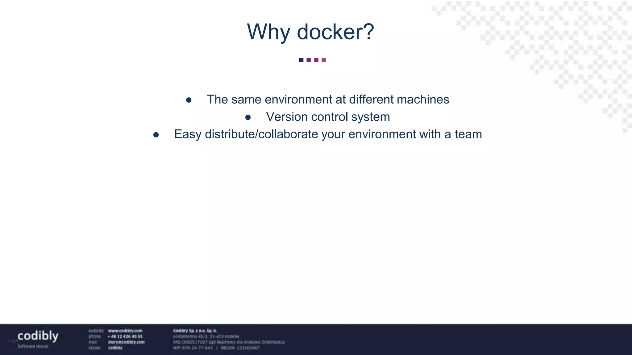 Docker - Build, Ship, and Run Any App, Anywhere | PPT