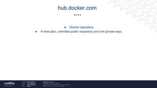Docker - Build, Ship, and Run Any App, Anywhere | PPT