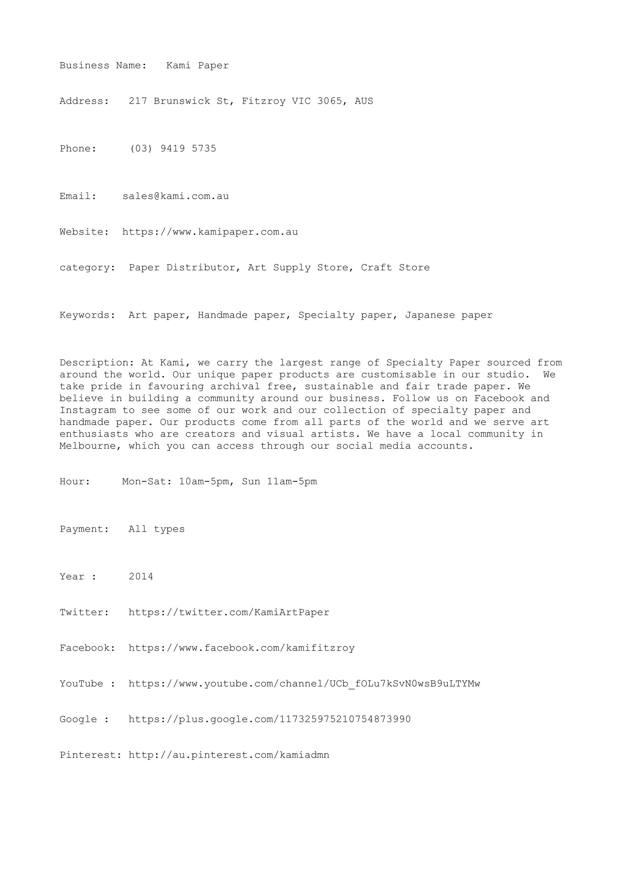Kami paper | PDF