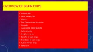 brain chips | PPTX | Brain and Nervous System Disorders | Diseases and ...