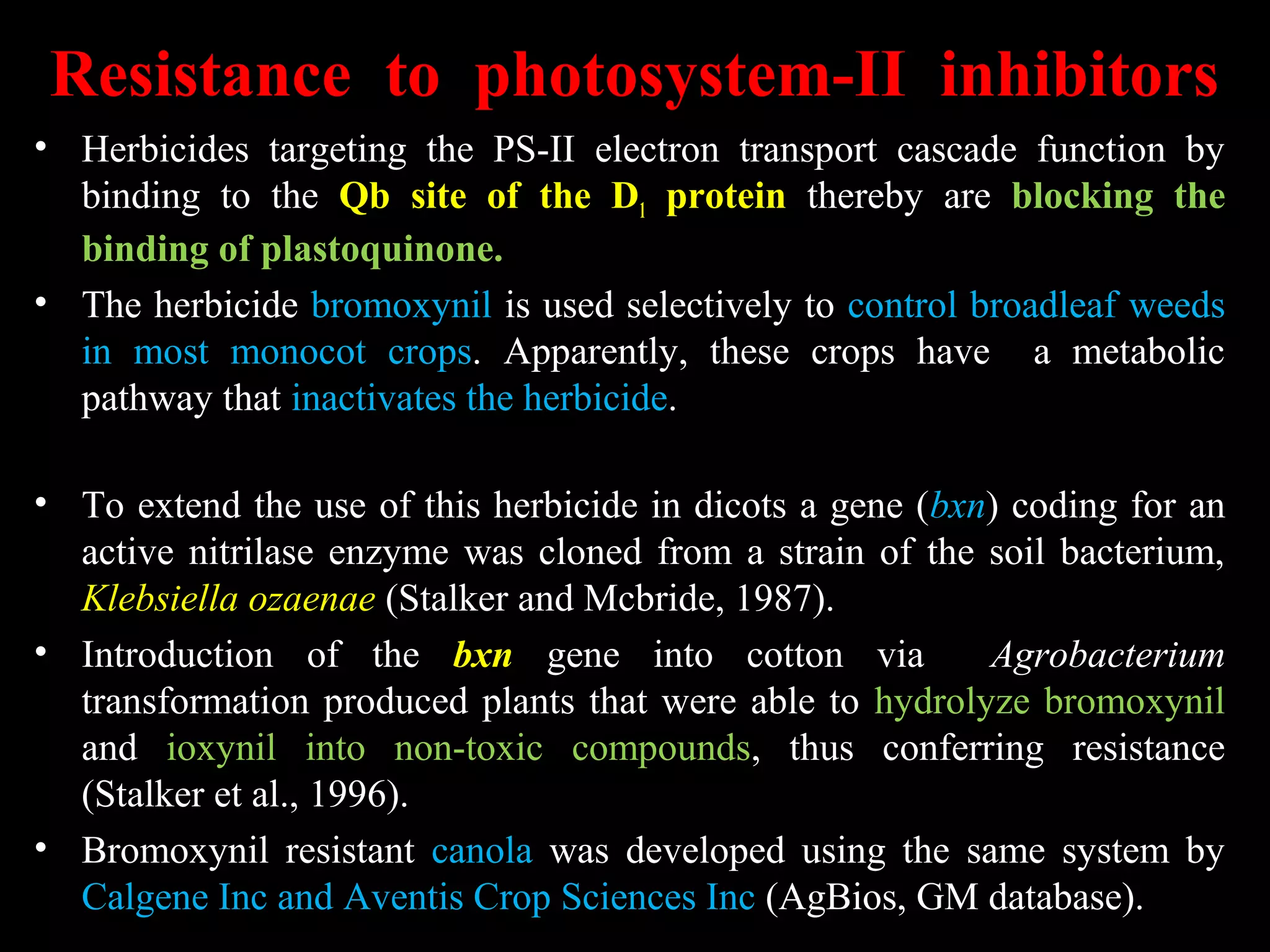 Kamlesh Herbicide resistance and their management govardhan lodha | PPT