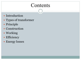 Transformer | PPTX | Consumer Electronics | Technology & Computing